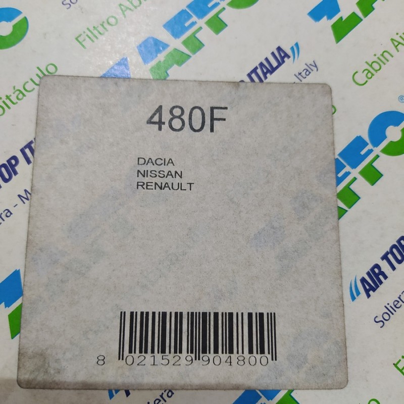 FILTRO ABITACOLO ASTER DACIA SANDERO-DUSTER NISSAN MICRA-NEMO RENAULT ...